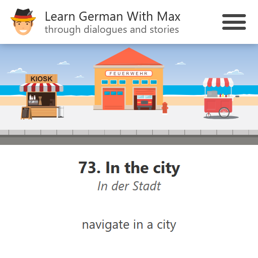 73. In the city / GermanWithMax