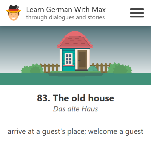 83. The old house / GermanWithMax